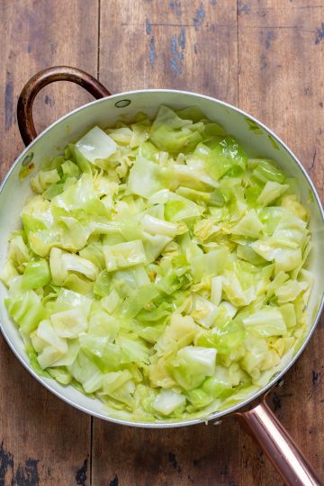 Buttered Cabbage • You Say Potatoes