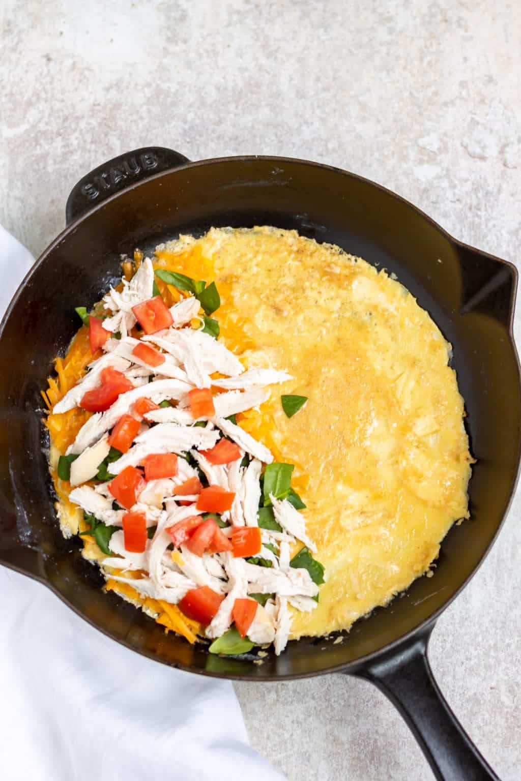 Chicken Omelette • You Say Potatoes