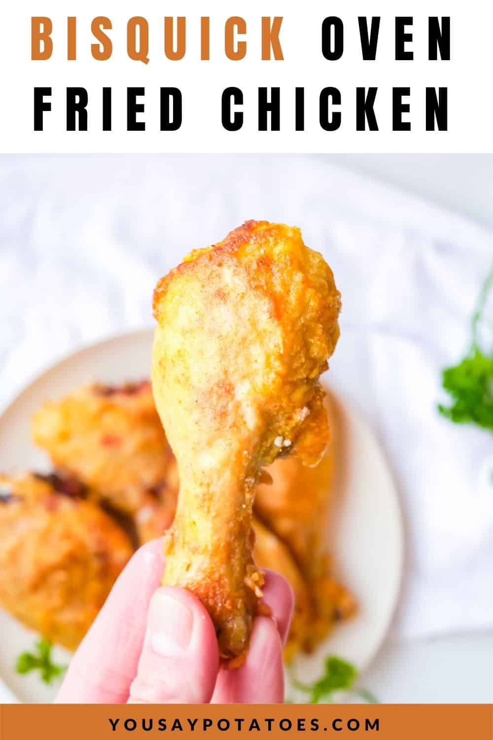 Bisquick Oven Fried Chicken • You Say Potatoes