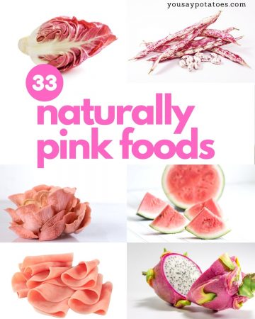 33 Pink Foods • You Say Potatoes