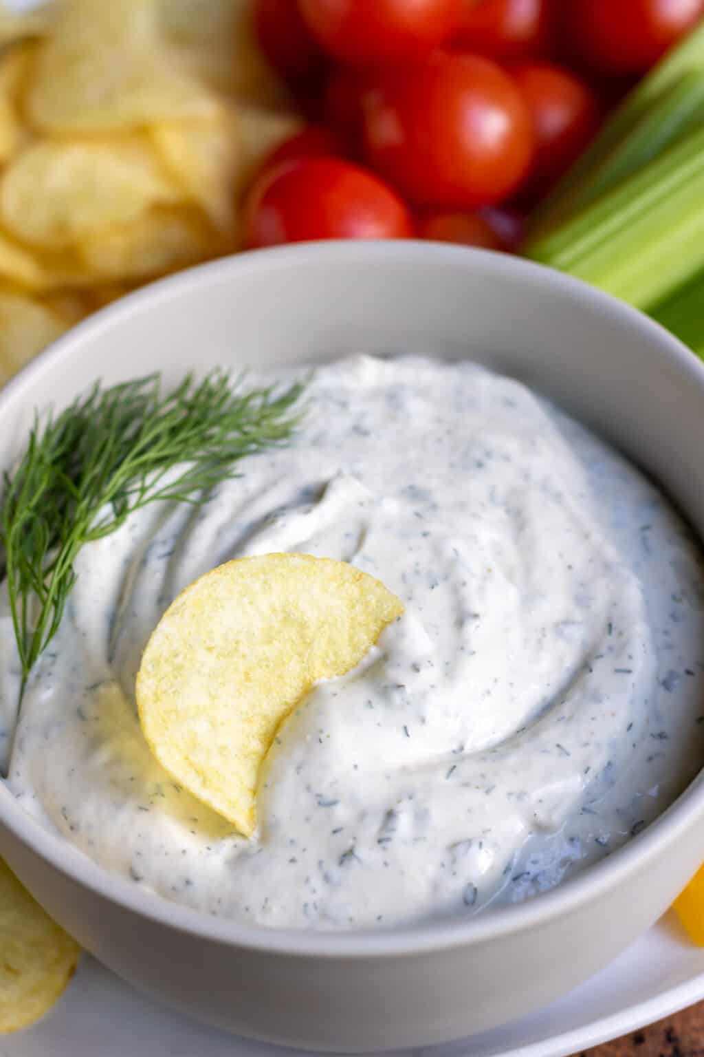 Dill Dip Recipe • You Say Potatoes