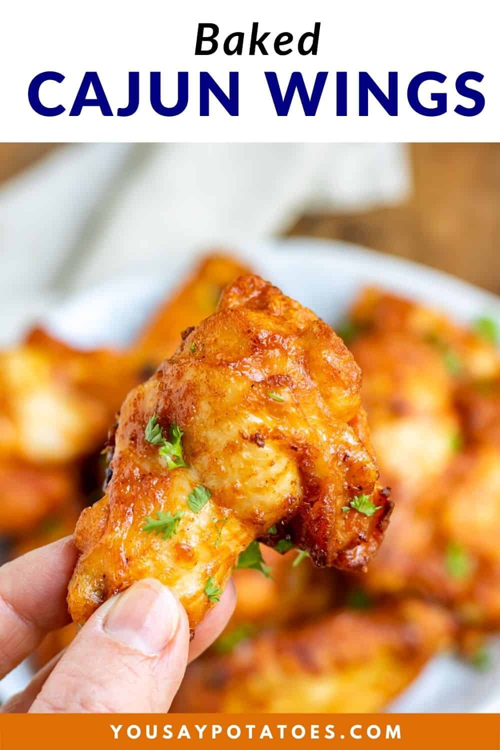Cajun Chicken Wings (Wingstop Copycat) • You Say Potatoes