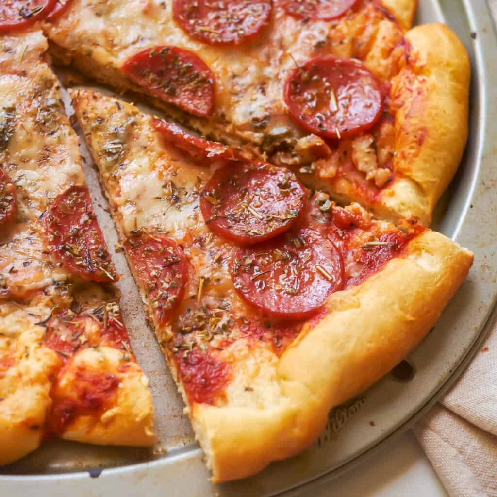 Crescent Roll Pizza • You Say Potatoes