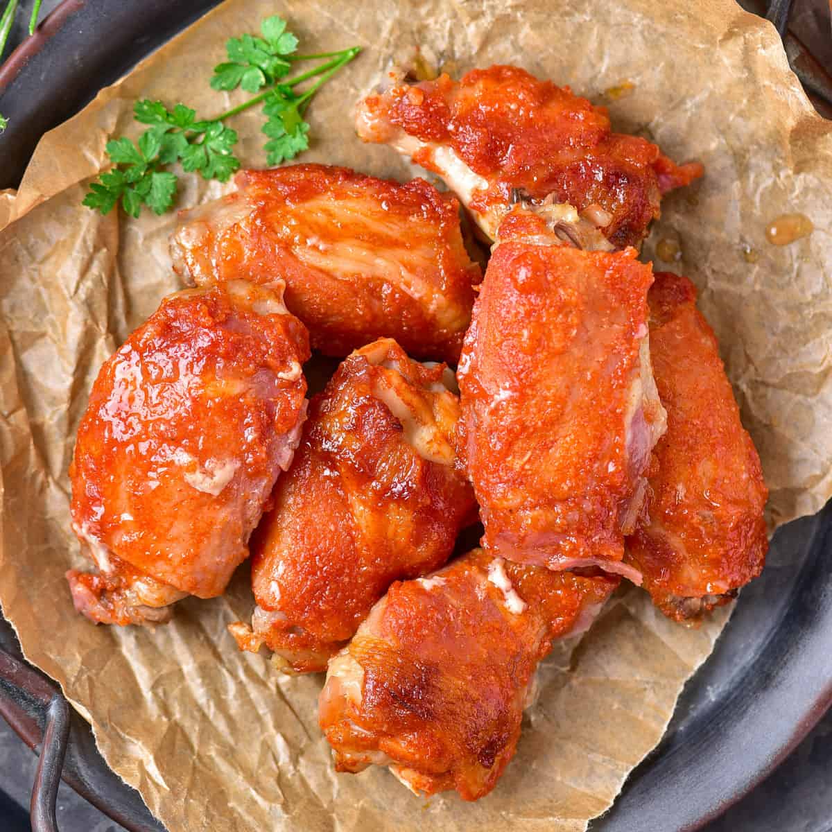 Bacon Wrapped Chicken Wings • You Say Potatoes