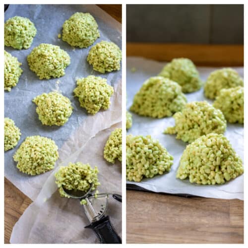 Ghost Halloween Rice Krispie Treats • You Say Potatoes