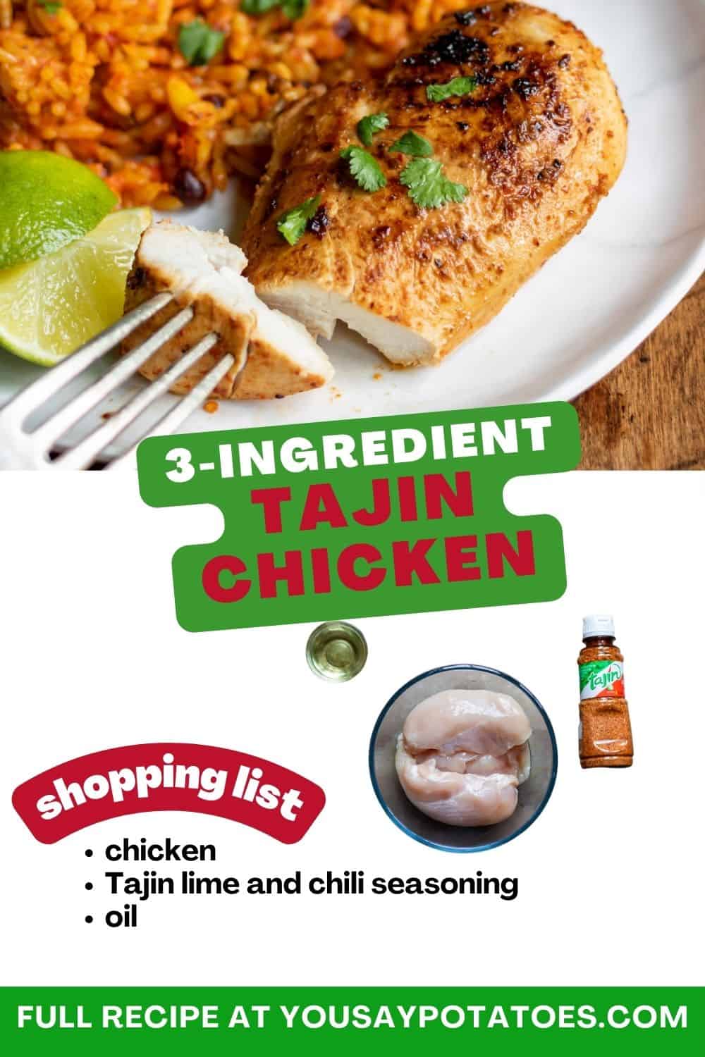 Tajin Chicken • You Say Potatoes