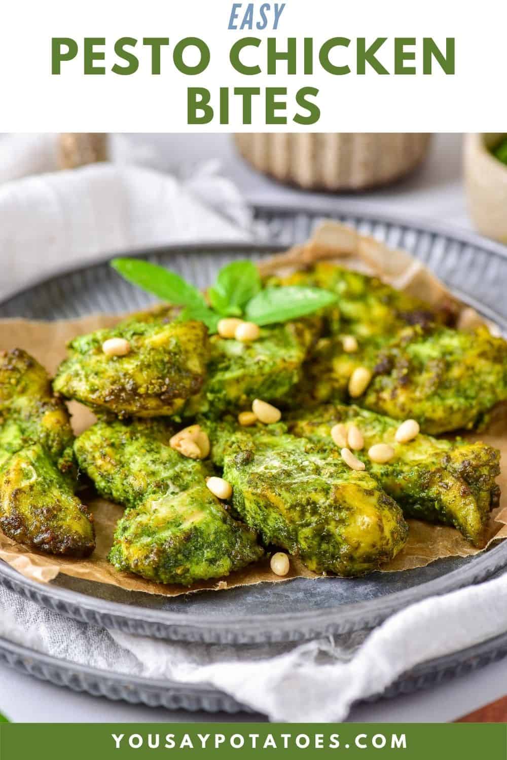 Pesto Chicken • You Say Potatoes