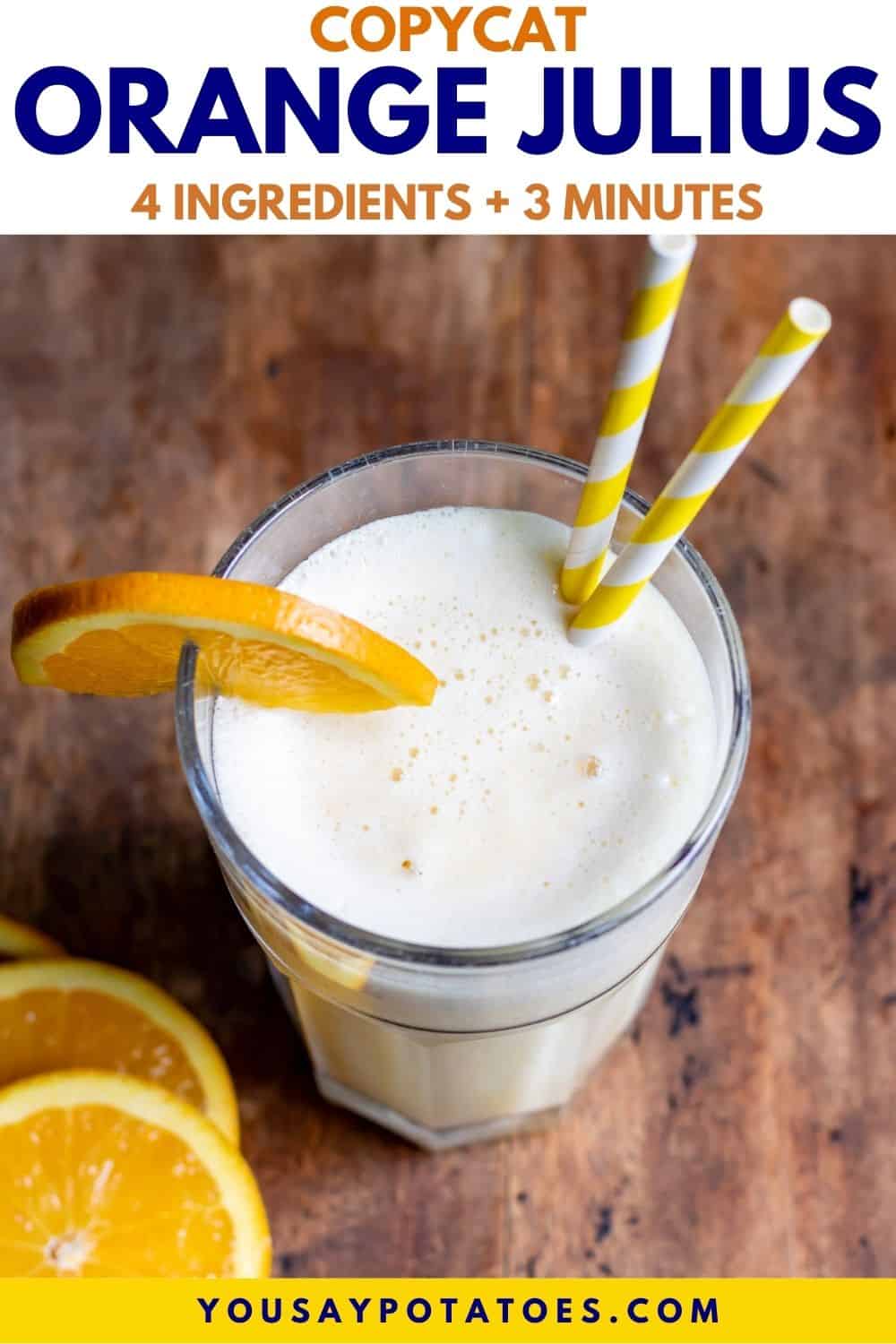 Orange Julius copycat • You Say Potatoes