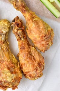Crispy Deep Fried Chicken Legs • You Say Potatoes