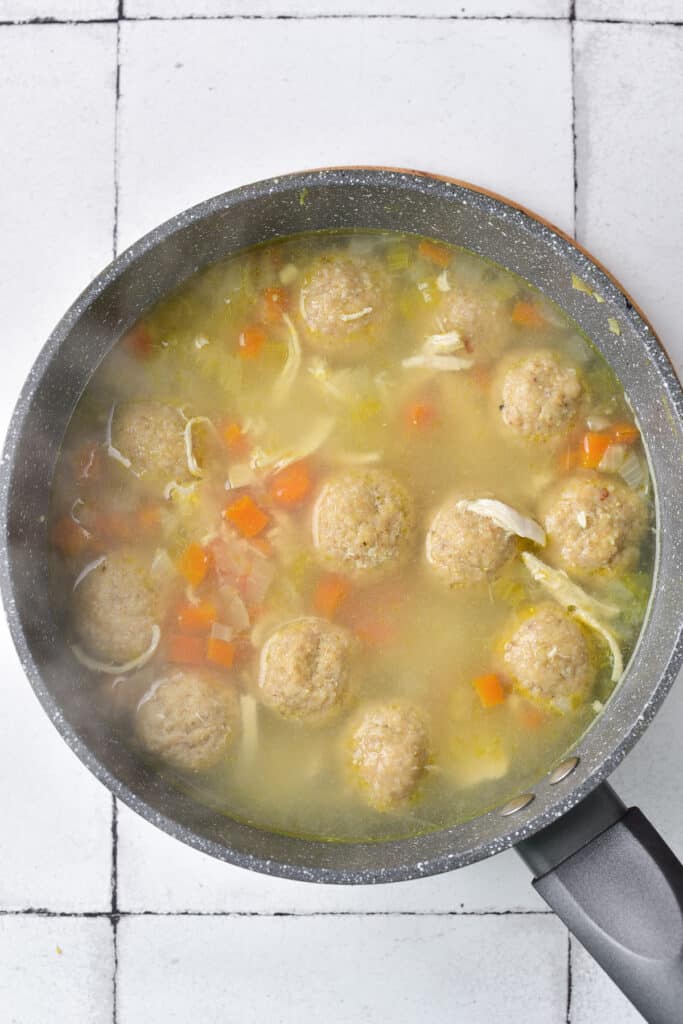 Matzo Ball Soup • You Say Potatoes
