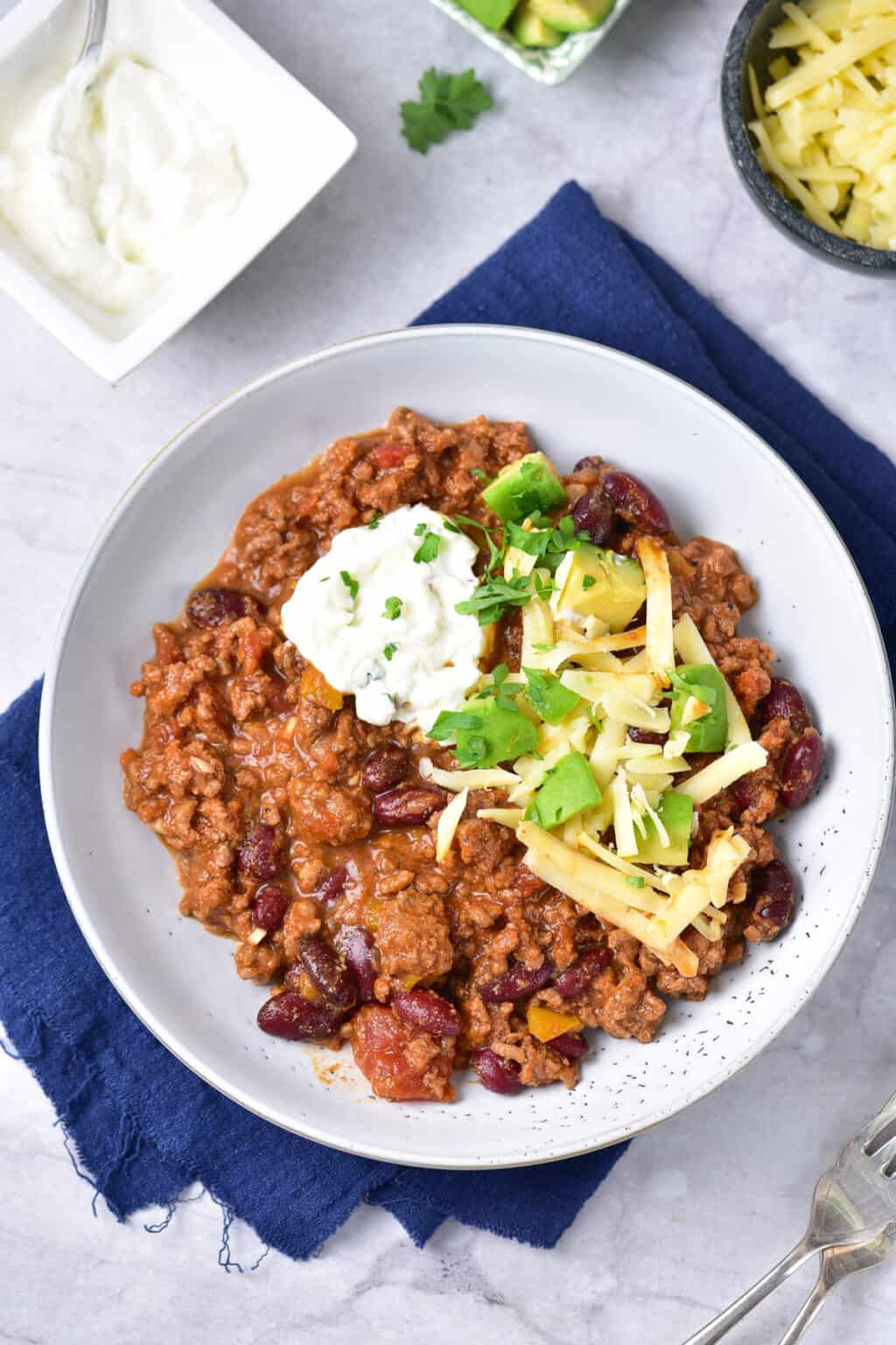 Homemade Chili Con Carne • You Say Potatoes