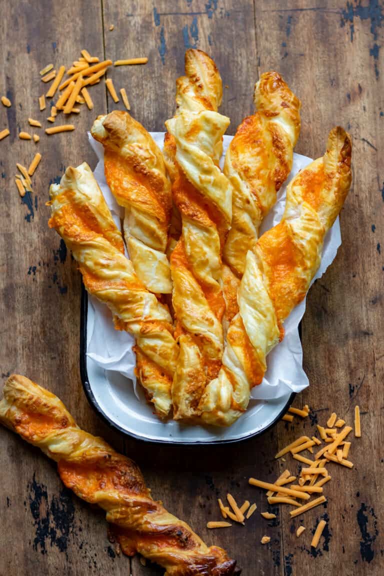 Garlic Cheese Twists • You Say Potatoes