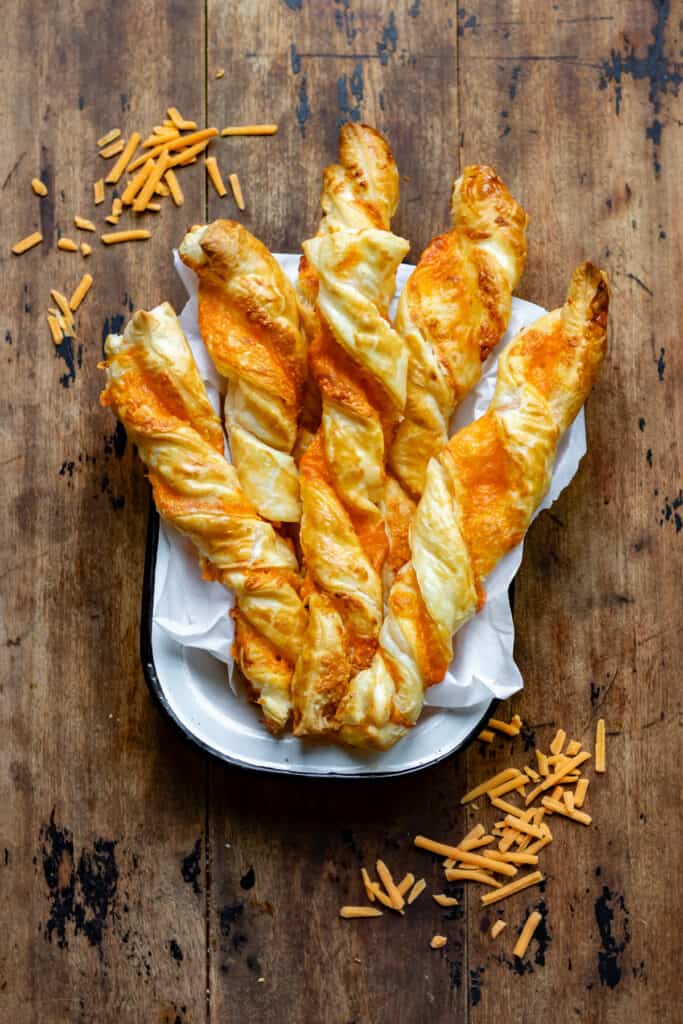 Garlic Cheese Twists • You Say Potatoes