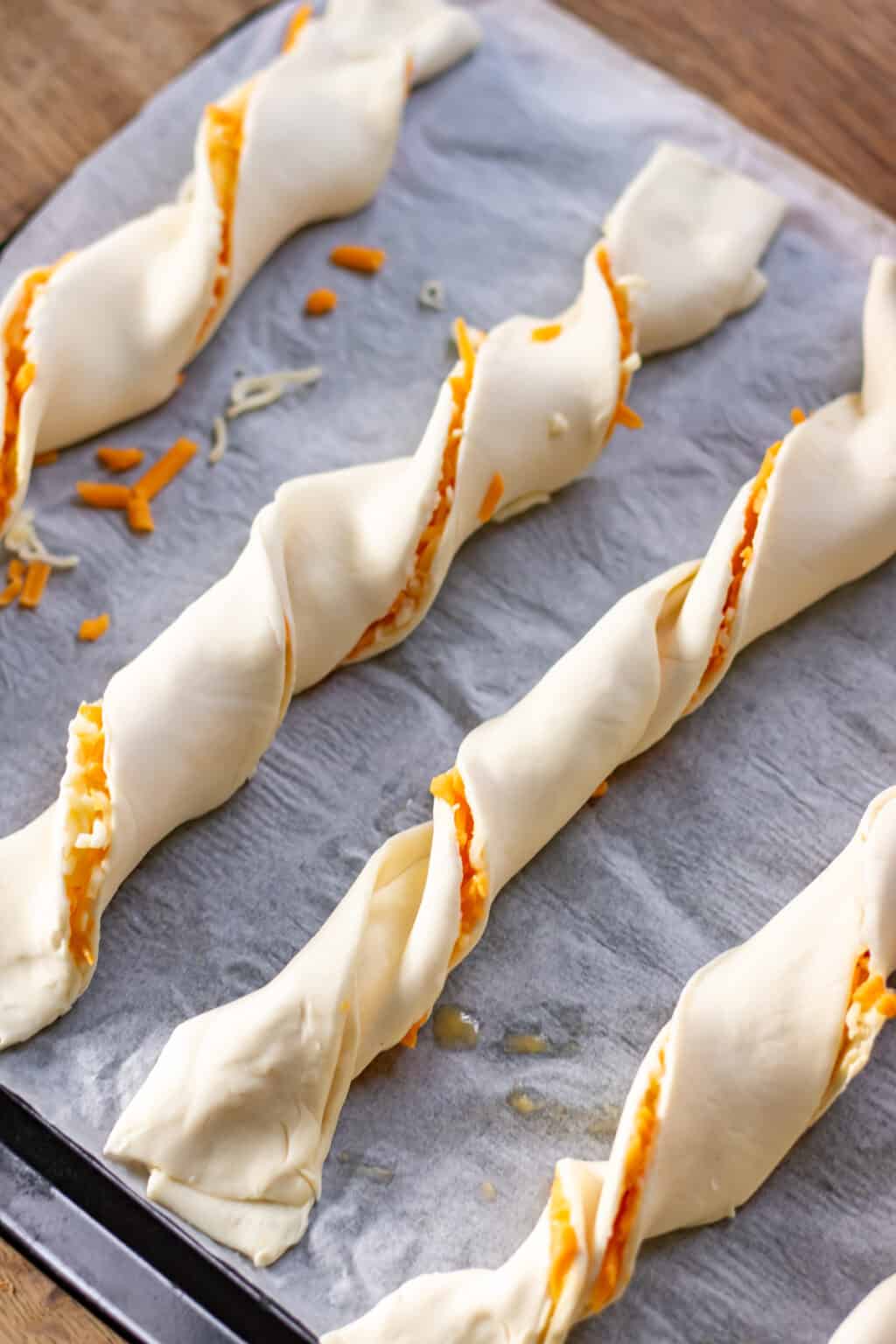 Garlic Cheese Twists • You Say Potatoes