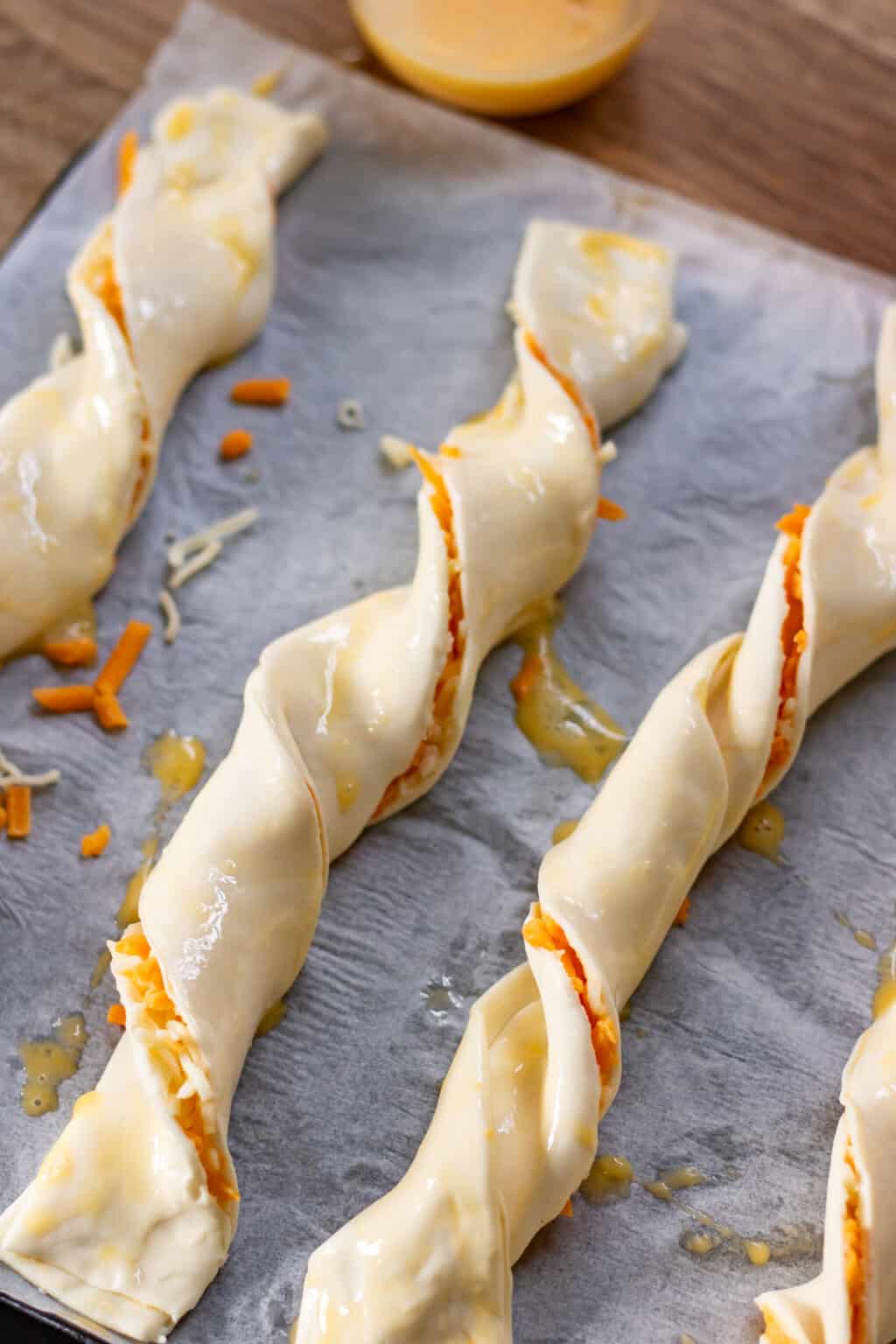 Garlic Cheese Twists • You Say Potatoes