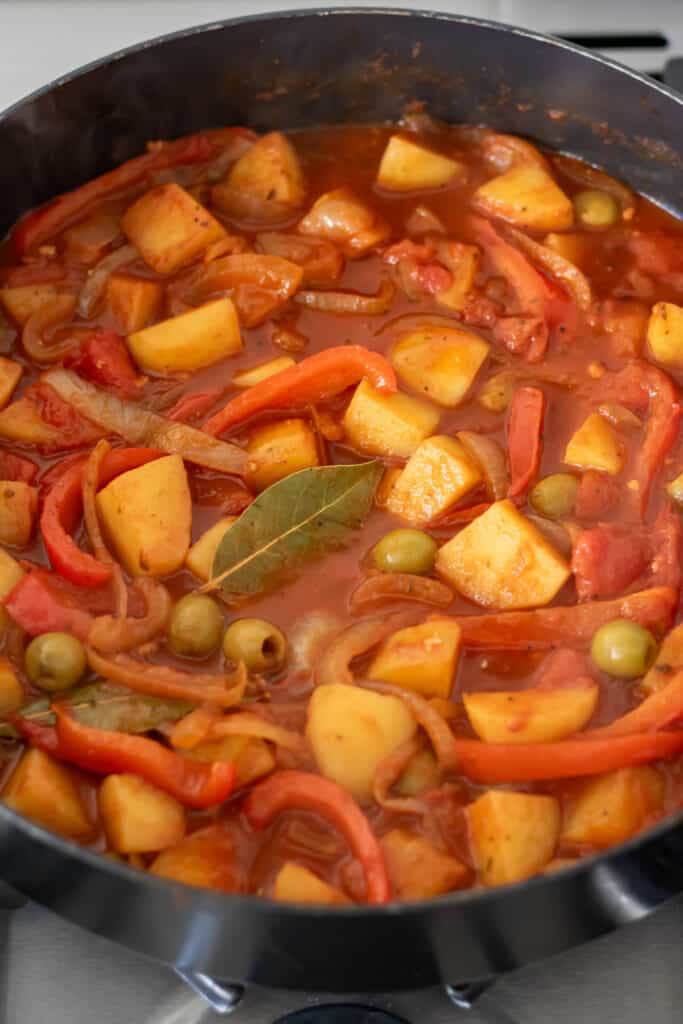 Spanish Chicken Stew • You Say Potatoes