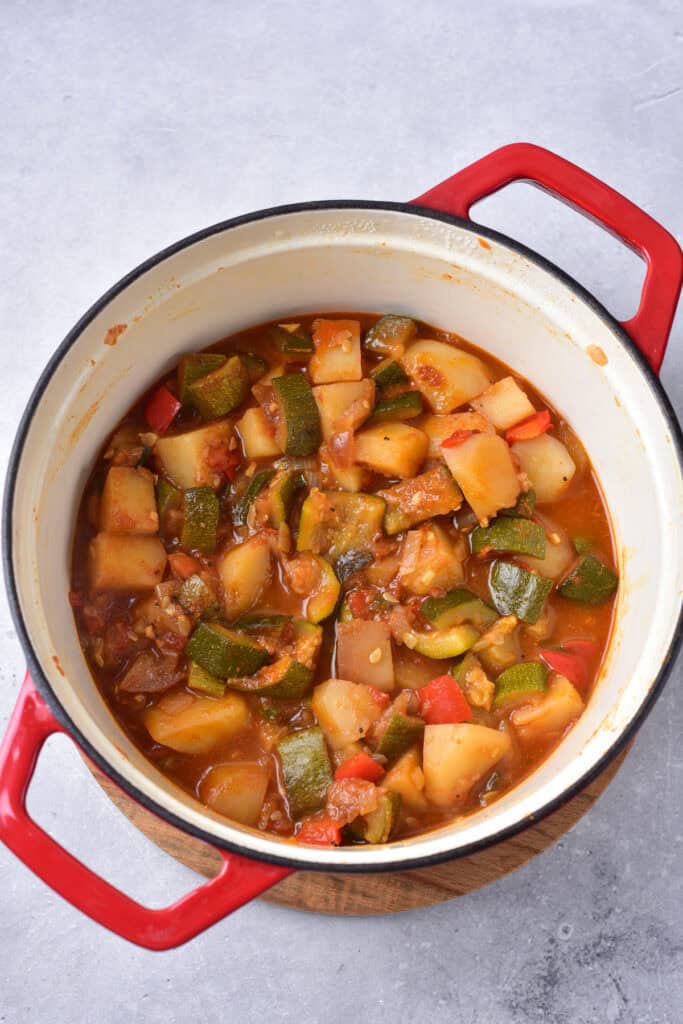 Zucchini Stew • You Say Potatoes