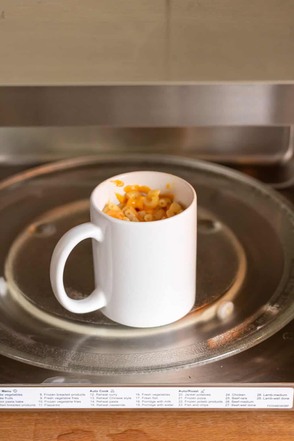 Microwave Mug Mac n Cheese for 1 • You Say Potatoes