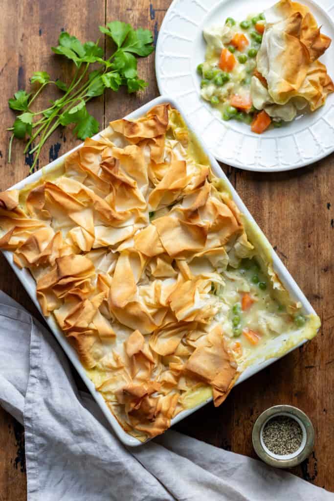 Terrific Phyllo Chicken Pot Pie Photos