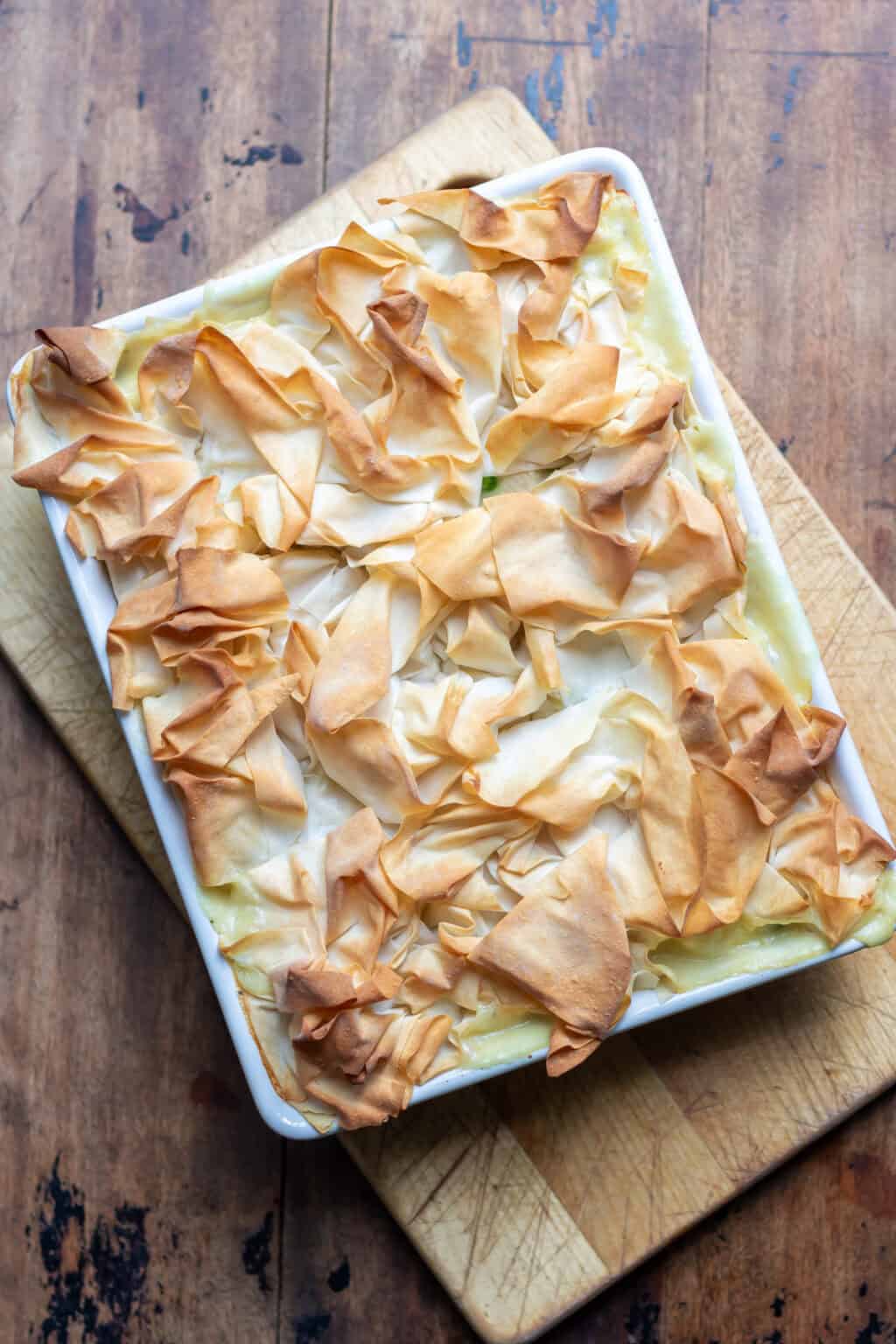 Phyllo Chicken Pot Pie • You Say Potatoes
