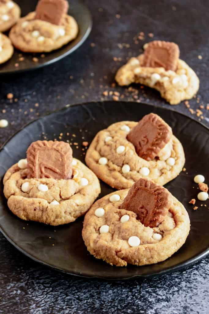 White Chocolate Cookie Butter Cookies • You Say Potatoes