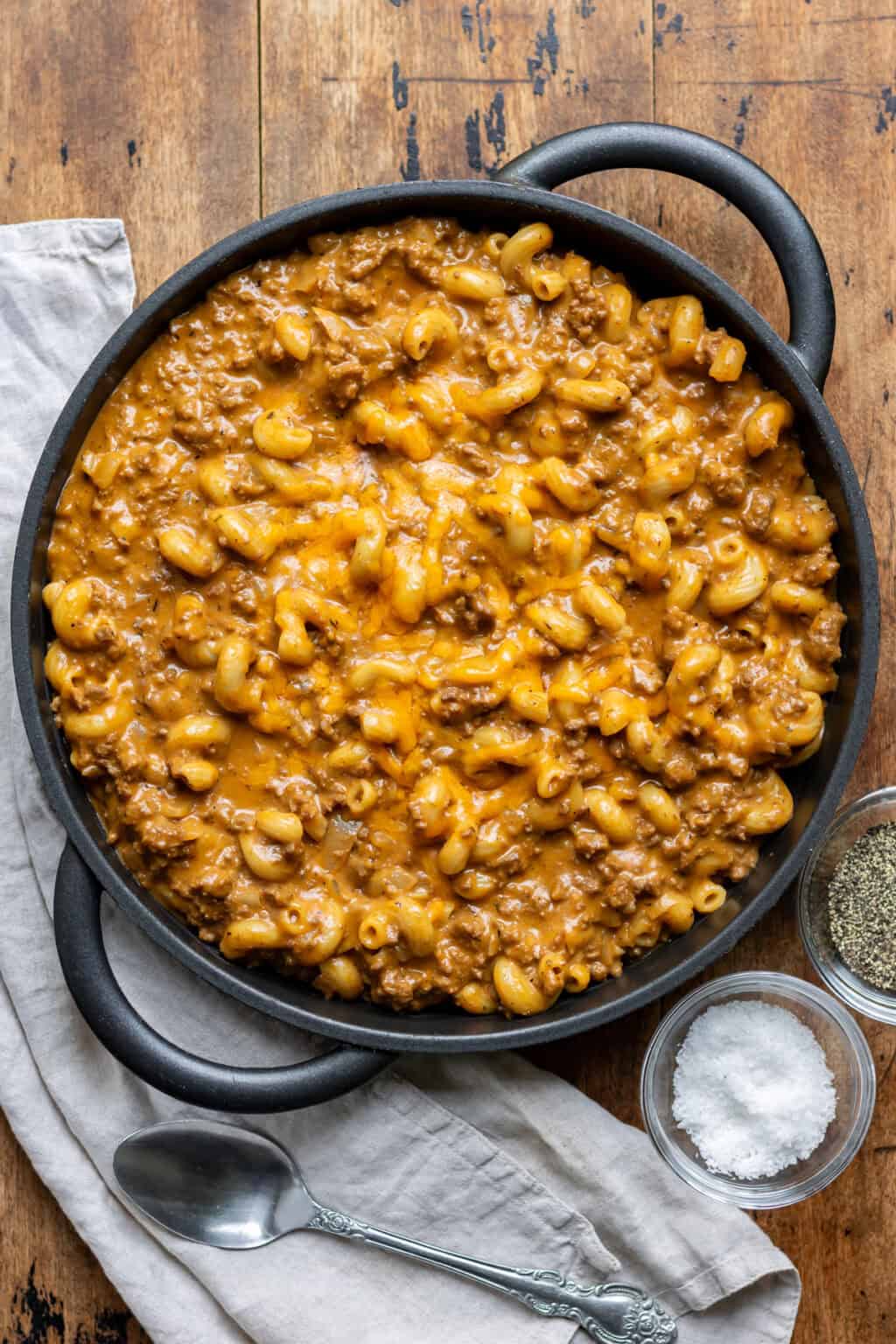 Cheeseburger Macaroni • You Say Potatoes
